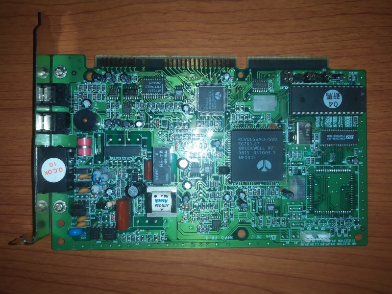 Rockwell V1456VQH ISA modem