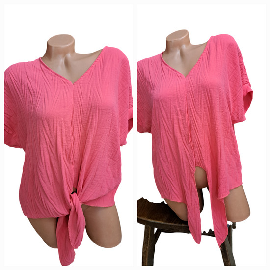 Roze crvena bluza 44