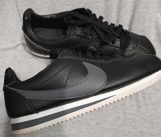 Nike Cortez patike premium leather crne 38,5(24cm)