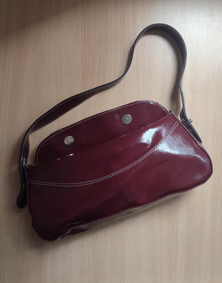 Torba crvena Vintage cherry red