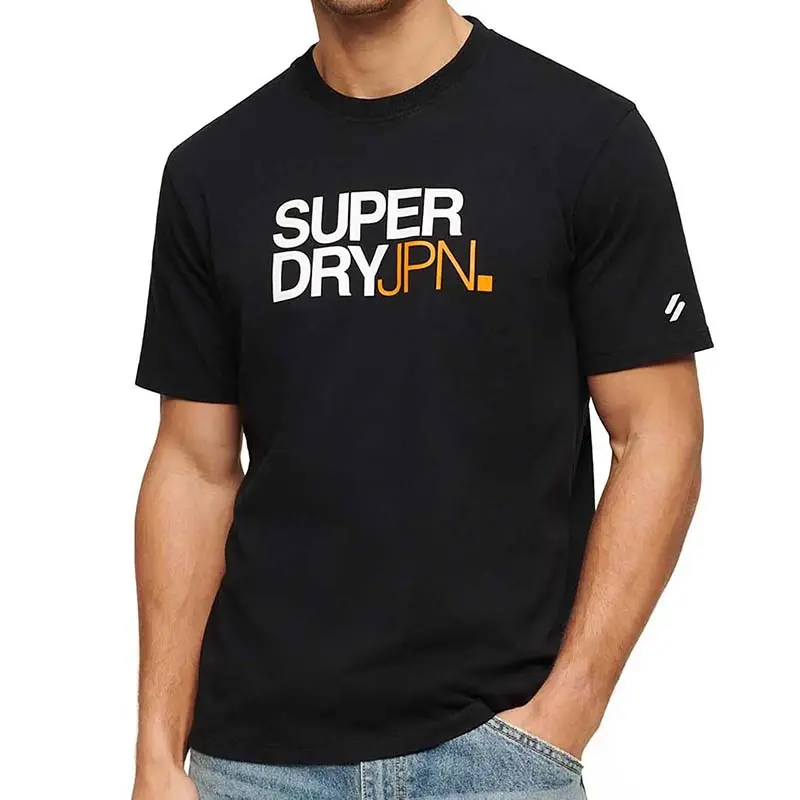 Superdry Muška majica, Crna