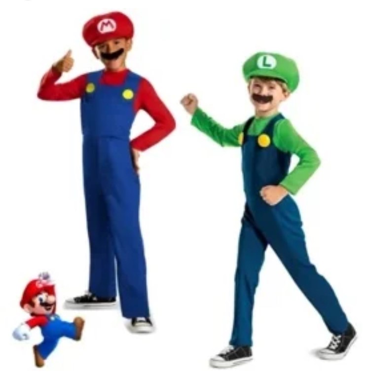 Kostim SUPER MARIO ILI LUIGI