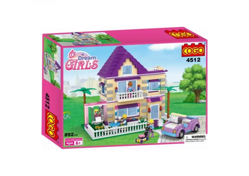 Kocke 892pcs 545129cn