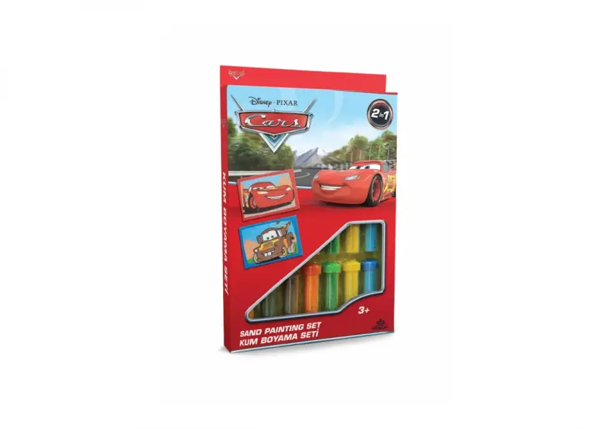 Red Castle Kreativan set pesak Cars 253287