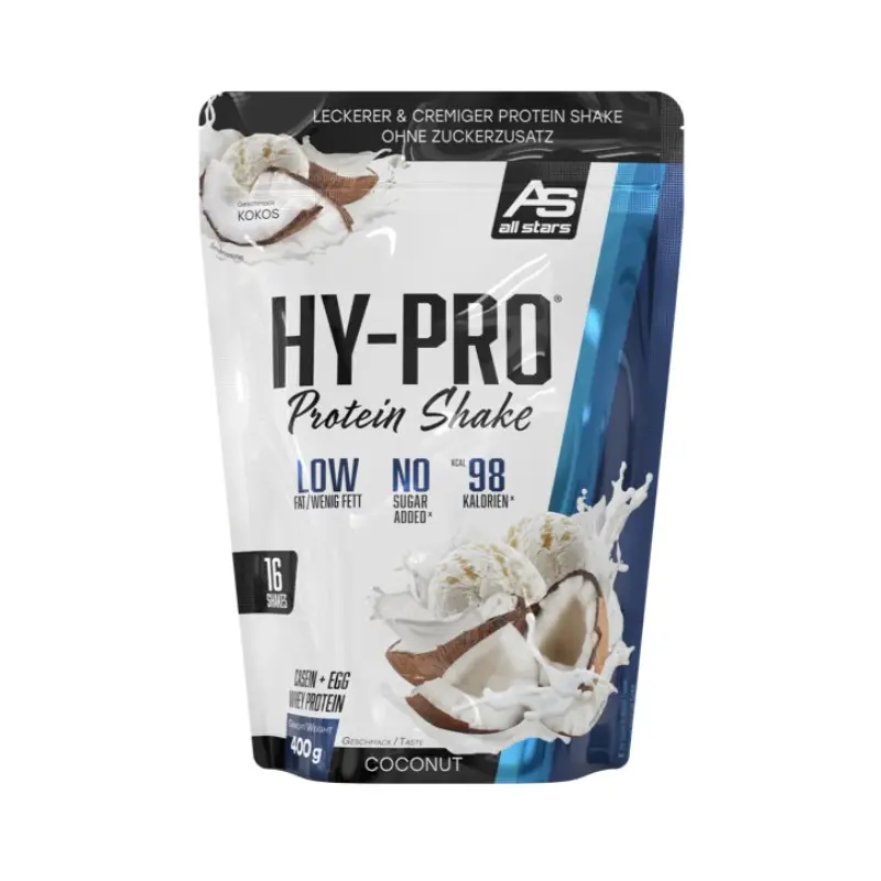 ALL STARS Hy-Pro Protein shake Kokos, 400 g