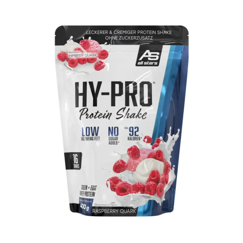 ALL STARS Hy-Pro Protein shake Malina i jogurt, 400 g