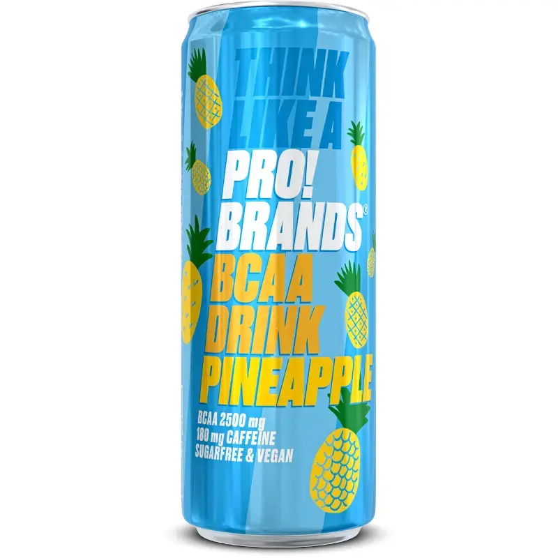 PRO BRANDS BCAA Drink Pineapple, 330 ml