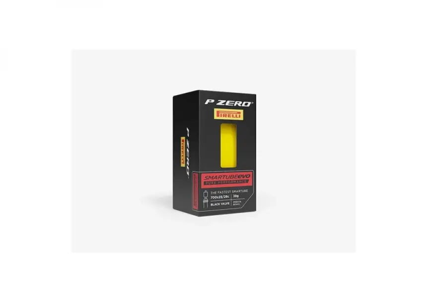 GUMA UNUTRAŠNJA 700x25-28C PIRELLI P ZERO SMARTUBE EVO F/V yellow 60mm ventil 80mm ventil