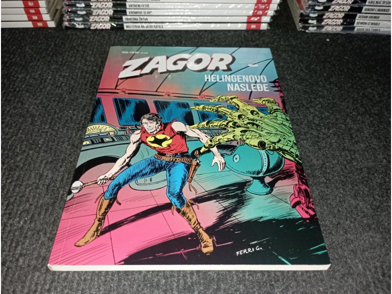 ZAGOR (Veseli Četvrtak) - broj 133 (nečitan strip)