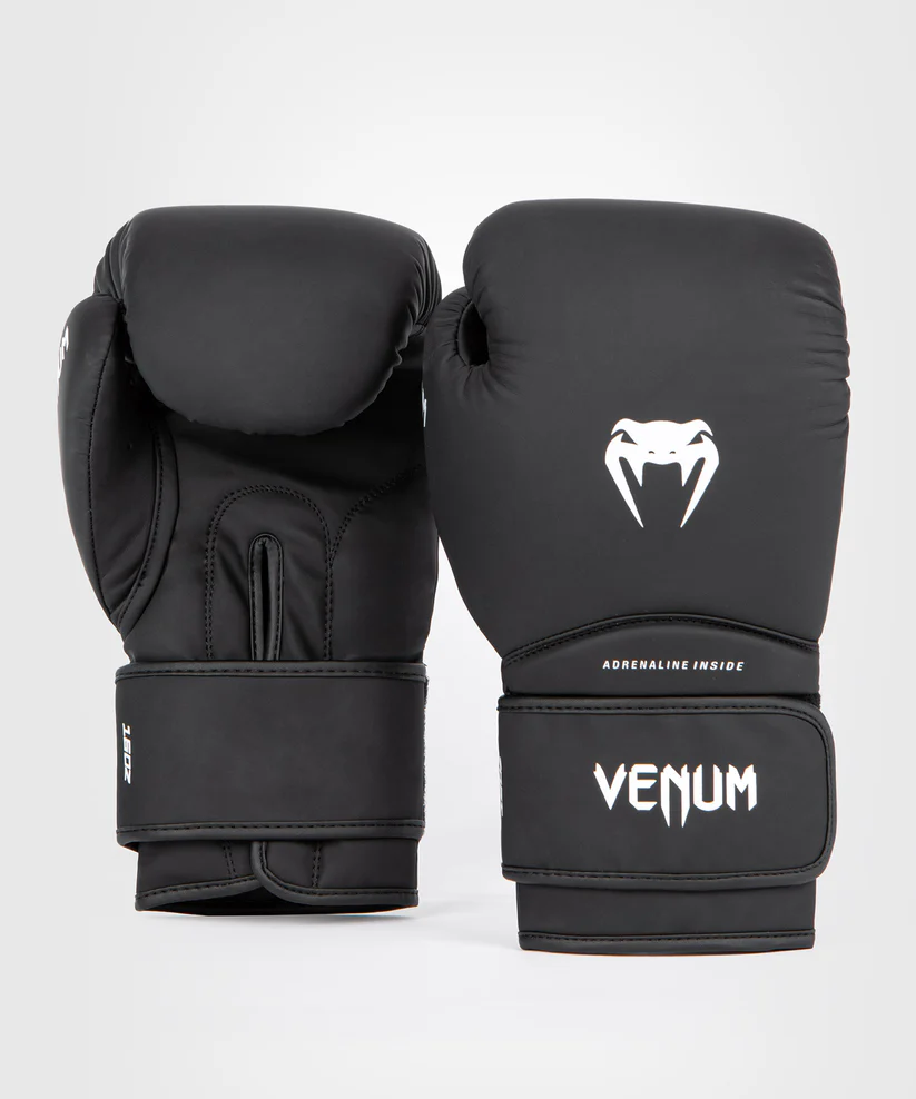 VENUM CONTENDER 1.5 – BLACK/WHITE RUKAVICE ZA BOKS