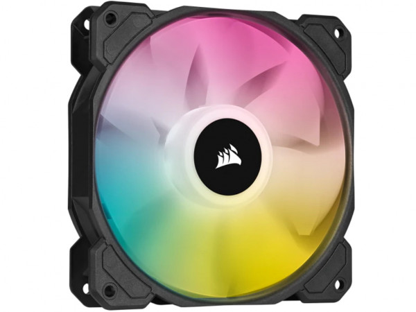 Kuler za PC CORSAIR iCUE SP120 RGB ELITE Performanc12 cm ventilatorRGBcrna