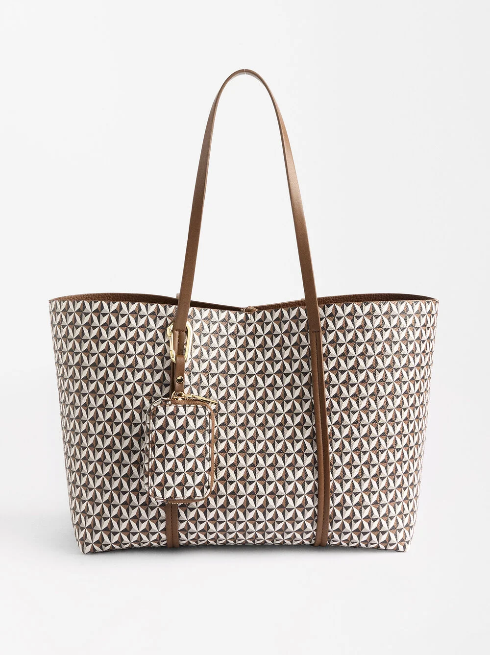 Reversible printed shopper bag