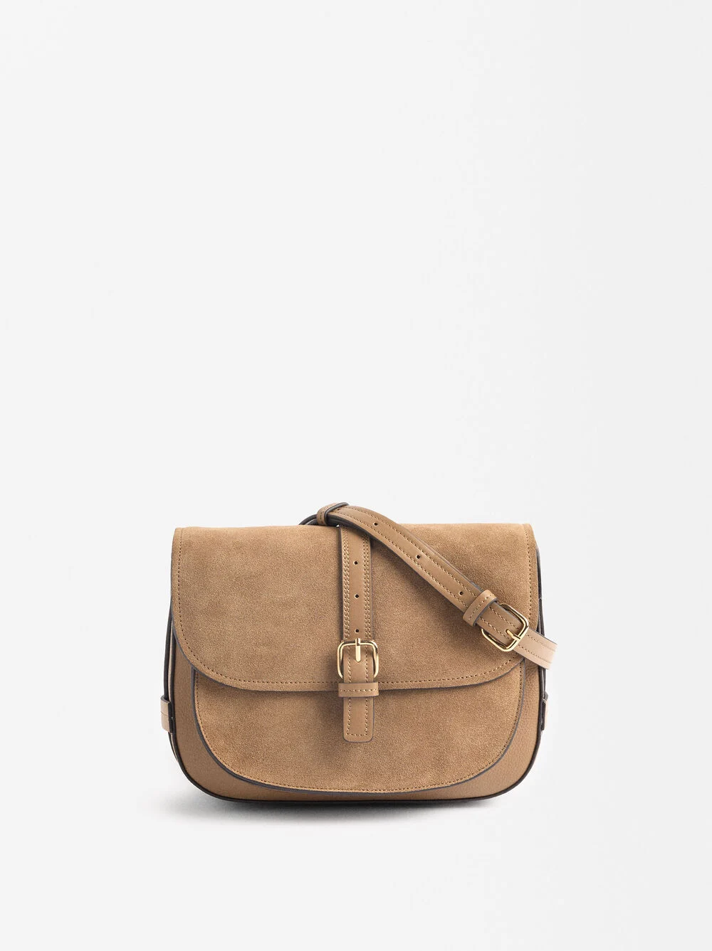 Crossbody Bag With Leather