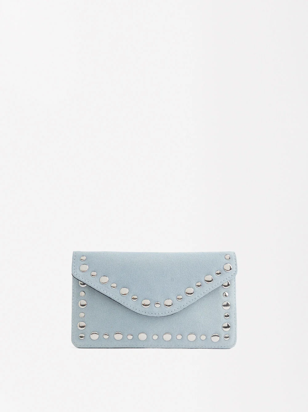 Multi-Purpose Leather Bag With Studs