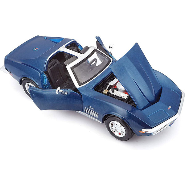 Maisto Metalni model autića 1:24 1970 Chevrol Corvette 31202BU