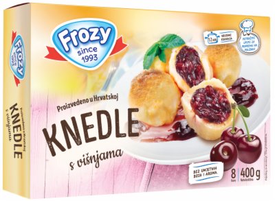 SMRZNUTE KNEDLE SA VIŠNJAMA FROZY 400G
SMRZNUTE KNEDLE SA VIŠNJAMA FROZY 400G