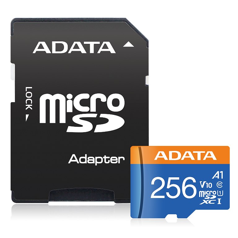 ADATA Premier 256GB AUSDX256GUICL10A1-RA1 microSDXC Memorijska kartica sa adapterom