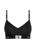 Calvin klein - pamučan crni grudnjak