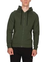 Ribbed full zip hoody