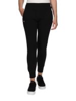 Lady classic rib cuff pants