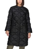 Mont w quilted long jkt