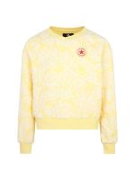 Cnvg floral jacquard crewneck