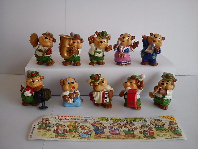 top ten teddies iz 1995-kompletna serija