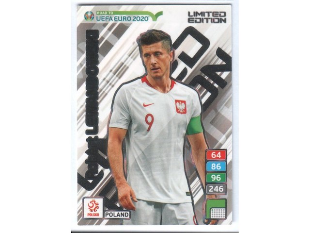 Adrenalyn XL Road to Uefa Euro 2020 Lewandowski Limited