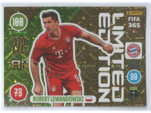 2020/21 Adrenalyn XL Fifa 365 Update Lewandowski LE