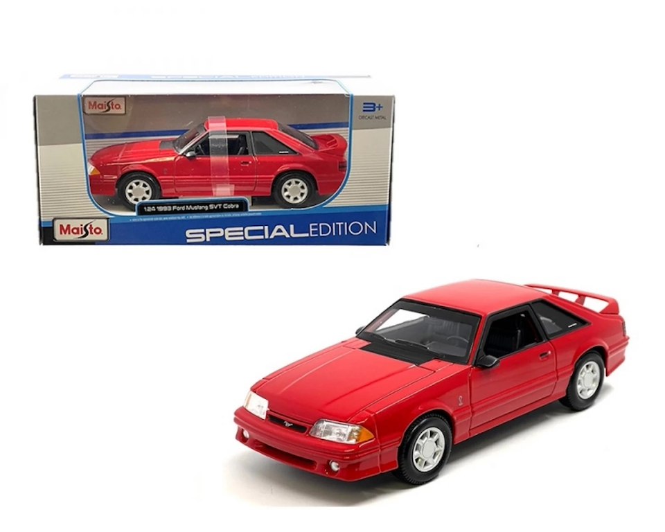 MAISTO METALNI MODEL AUTICA 1:24 1993 FORD MUSTANG SVT COBRA