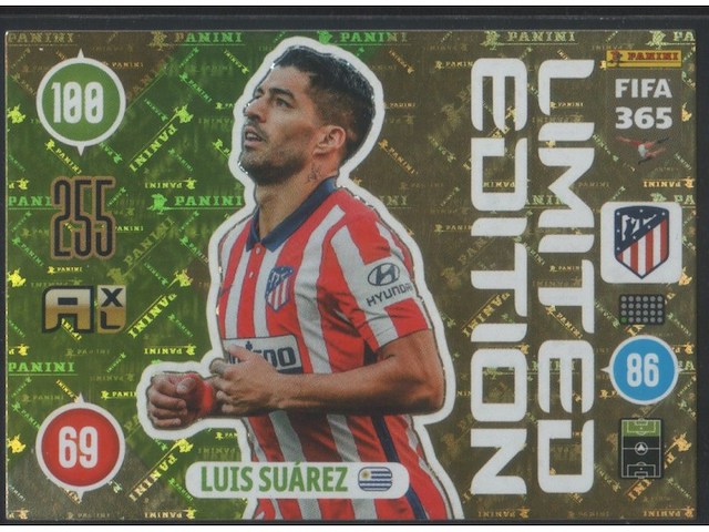 2020/21 Adrenalyn XL Fifa 365 Update Suarez Limited