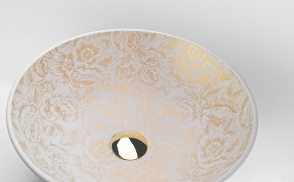 GOLDSILVER & SWAROVSKI Porcelanski lavaboi – Bathco