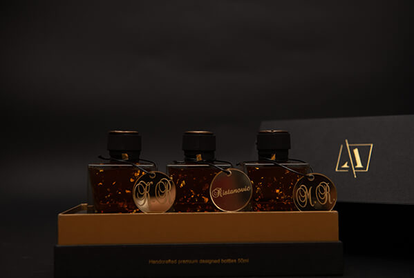 BRANDY GOLD FIRE SET – 3×50 ML