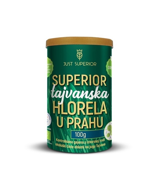 Superior tajvanska hlorela u prahu