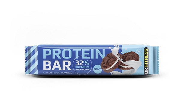 Protein bar 32% keks i krispi