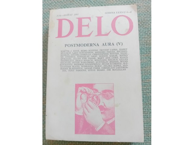 Delo Postmoderna aura (V) jul avgust 1991