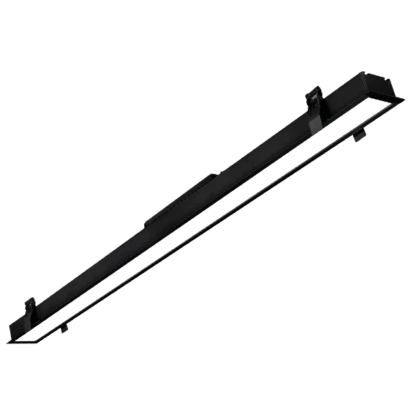 LED SVETILJKA PROFIL UGRADNA 1500MM 50W 3000K CRNA 99PFM1505030/BL