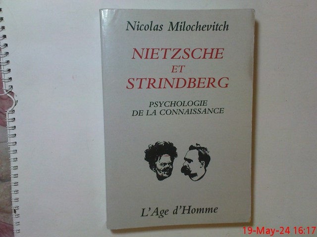 NICOLAS MILOCHEVITCH  - NIETZSCHE ET STRINDBERG