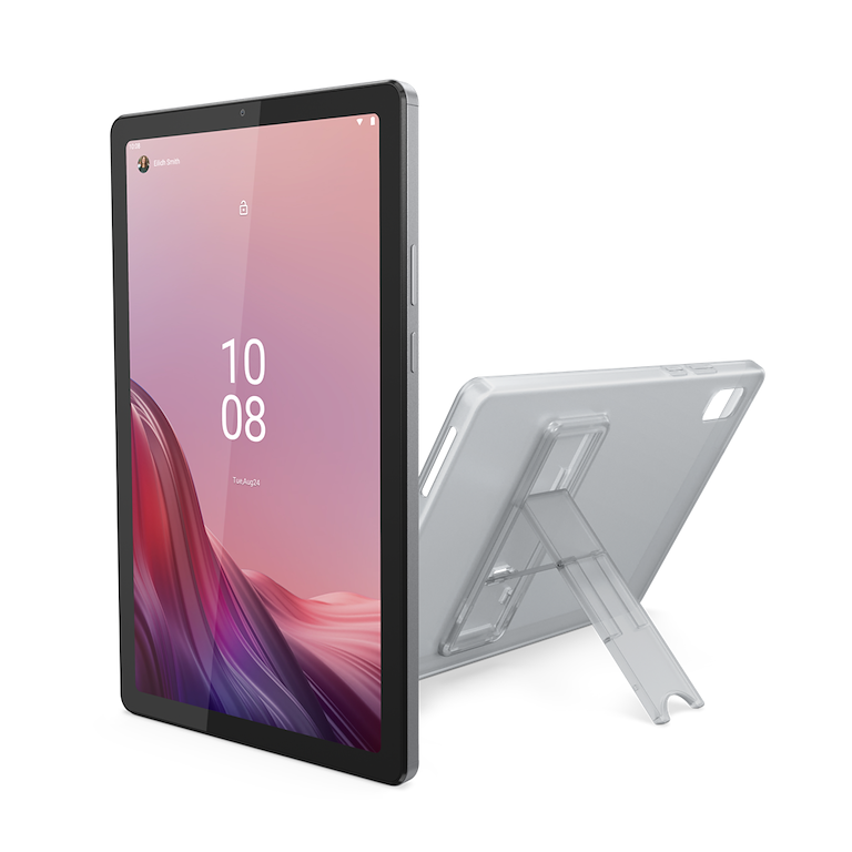 Tab M9 (TB310XU) Tablet (4G, Arctic Grey, Metal, Clear Case+Film), 9" HD (1340x800) IPS 400n, MTK H