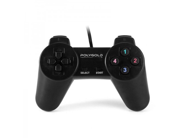 Joypad za PC Polygold zicani crni