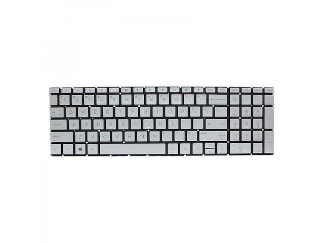 Tastatura za laptop HP 250 G7 siva