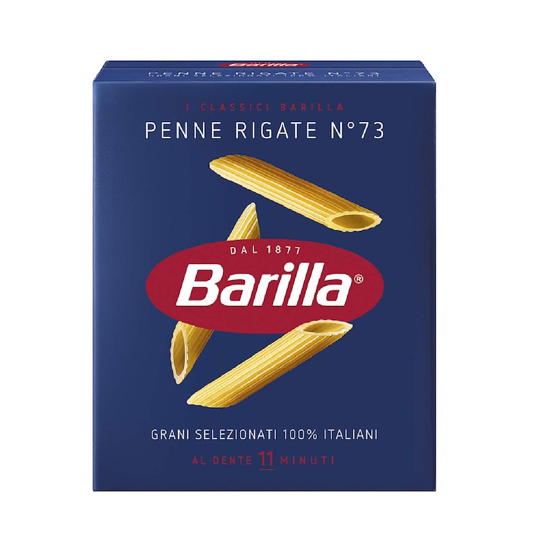 Testenina penne rigate 500g barilla