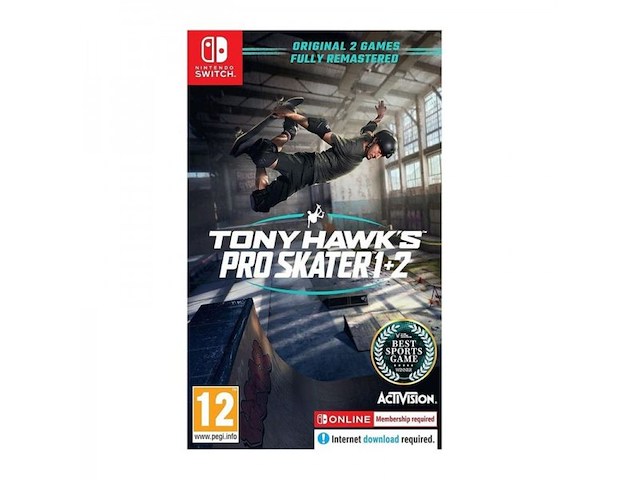 Switch Tony Hawk`s Pro Skater 1 and 2