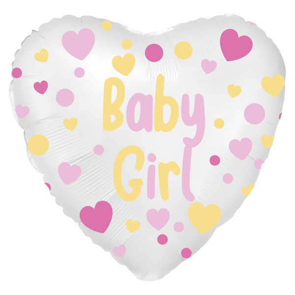 9916491
18″ Foil Baby Girl Heart