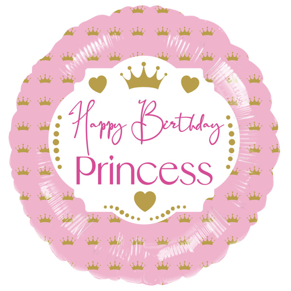 9916514
18″ Foil Happy Birthday Princess