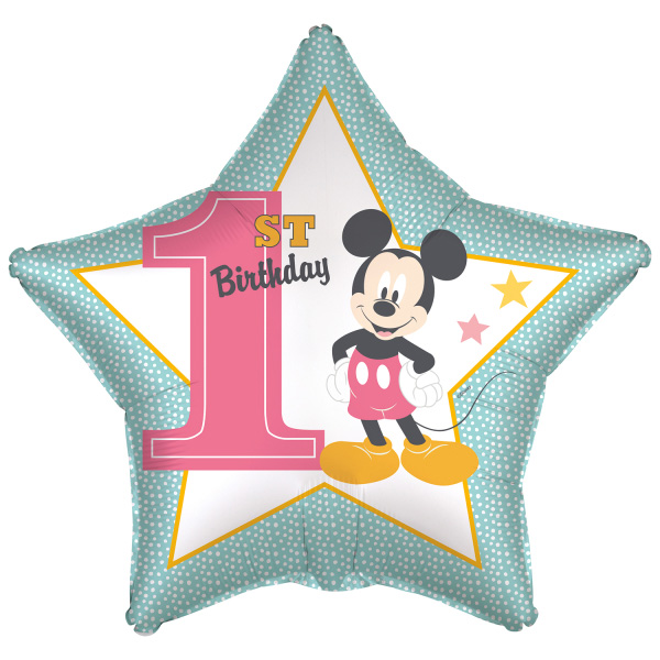 9916552
18″ Foil Mickey 1st Birthday