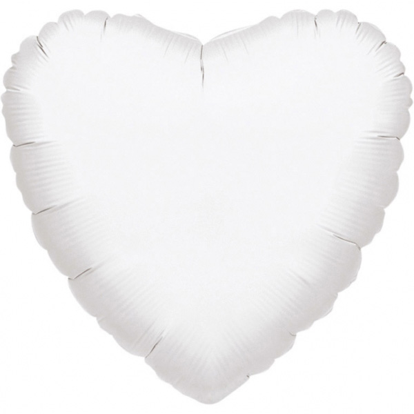 1059502
18″ Foil Heart Metallic White