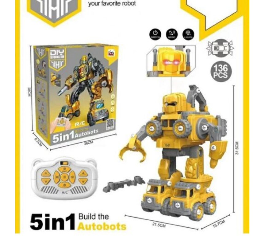 5u1 Transformers Robot Na Daljinski