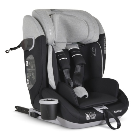 Cangaroo Autosedište FORCE I-Size 76-150cm Isofix Grey