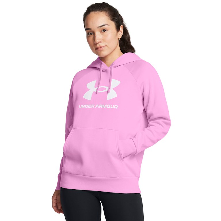 UNDER ARMOUR Duks sa kapuljačom ua rival fleece big logo hdy W